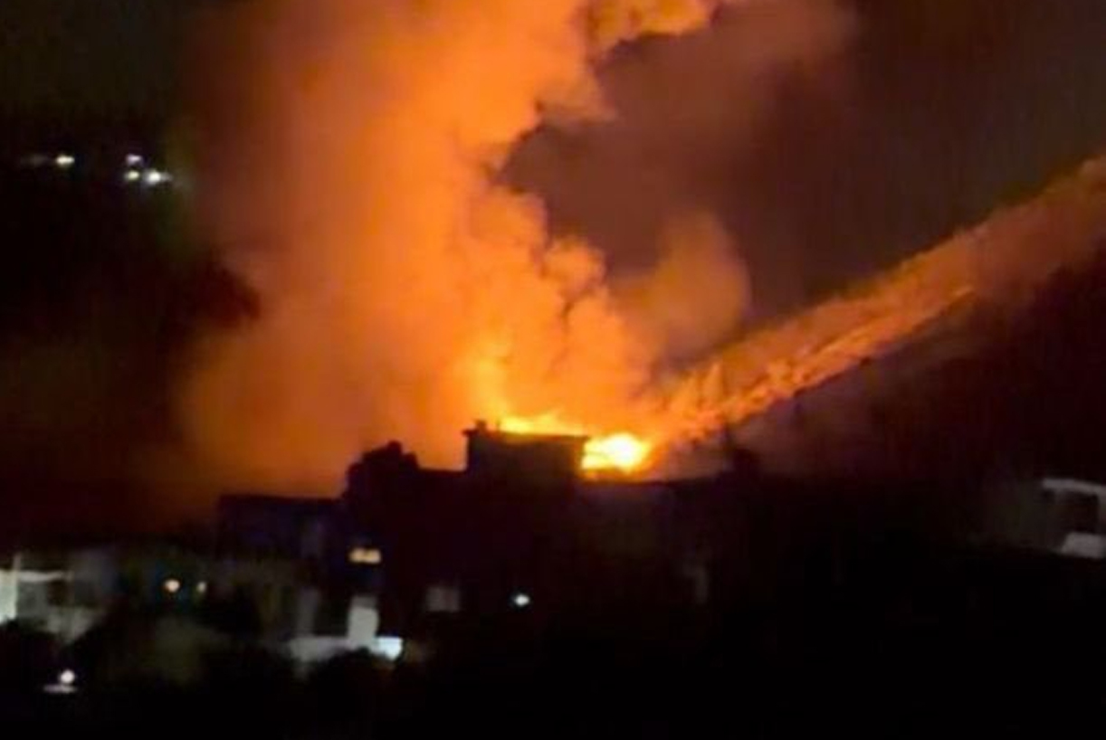 بِ المحليات - بالفيديو: مشاهد الغارة على بلدة عين التينة